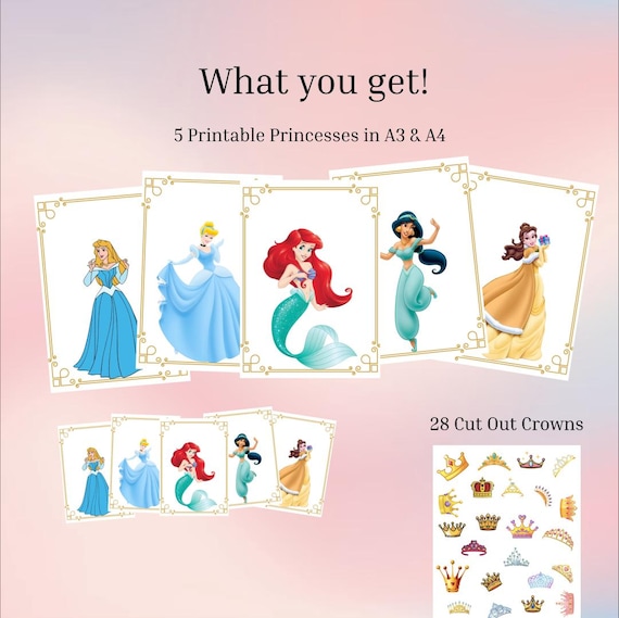 Disney Princess Printable Crown