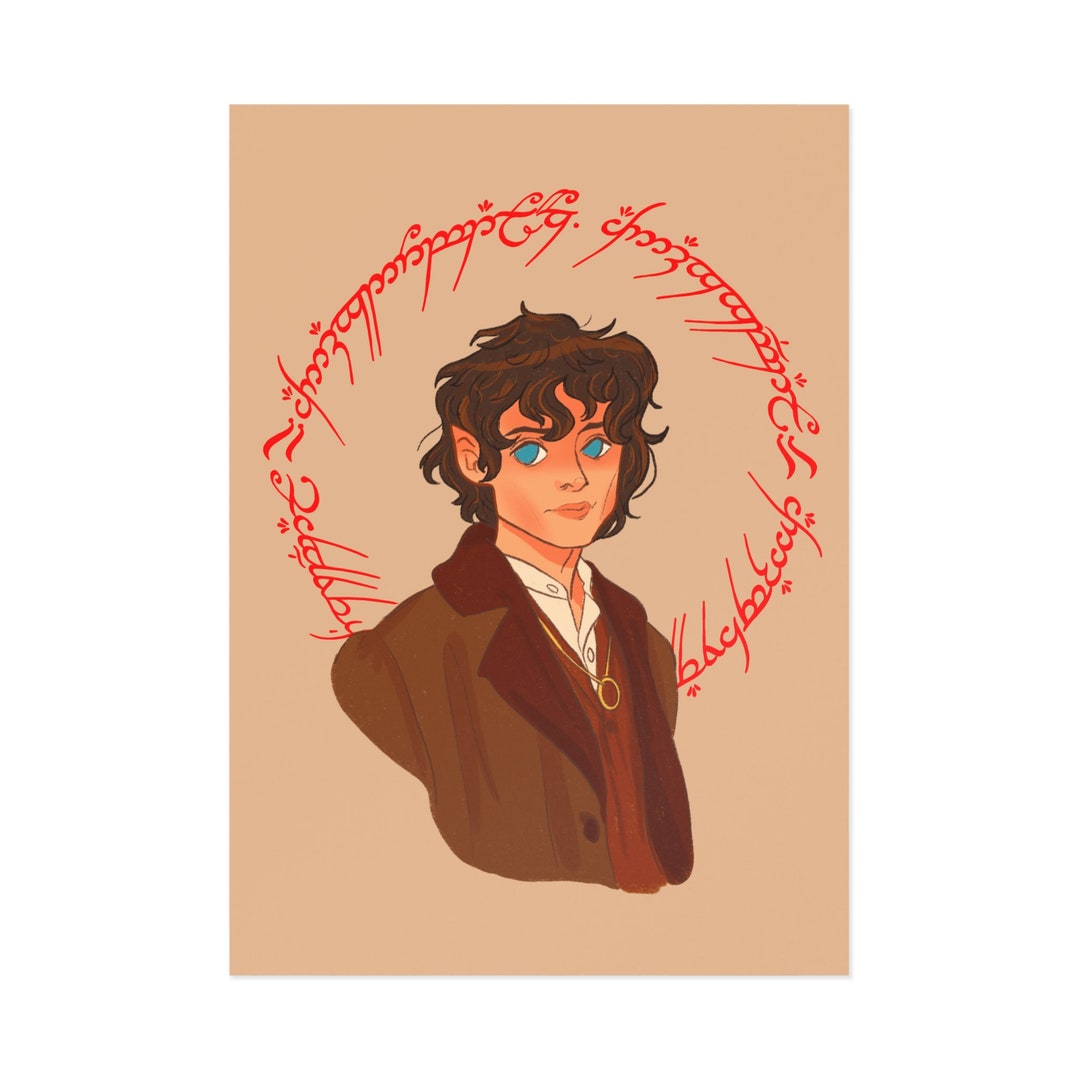 Postcards Frodo Baggins Lord of the Rings Hobbit the Fellowship ...
