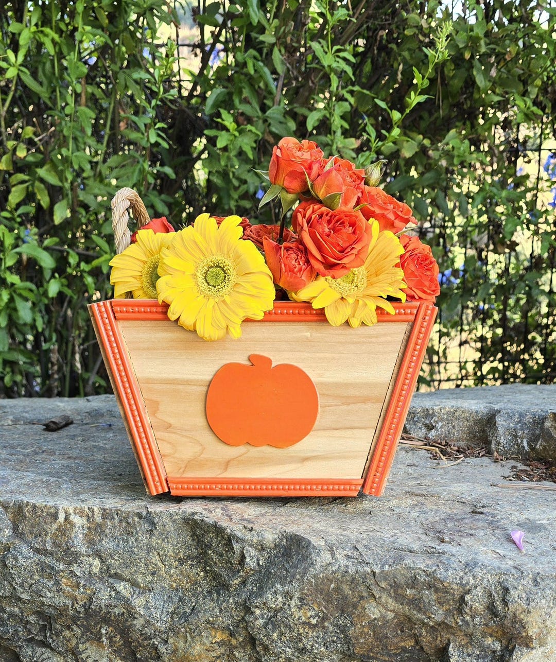 Pee Wee Planter for Halloween & Fall Outdoor Gardens - Etsy
