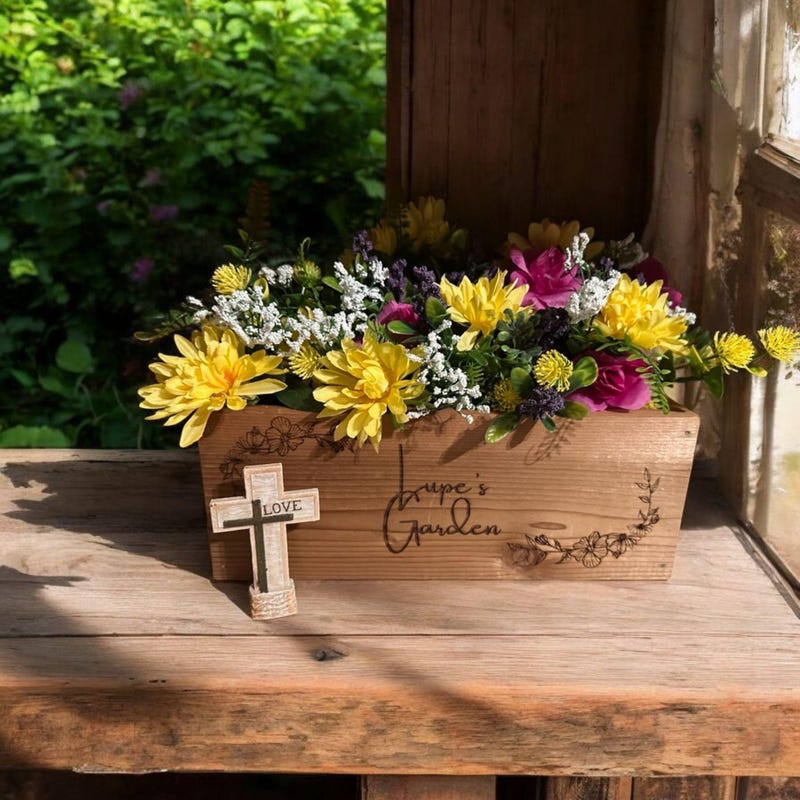 Custom Cedar Wood Planters - Etsy