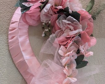 Breast Cancer Awareness Wreath-breast Cancer Ribbon Wreath-breast ...