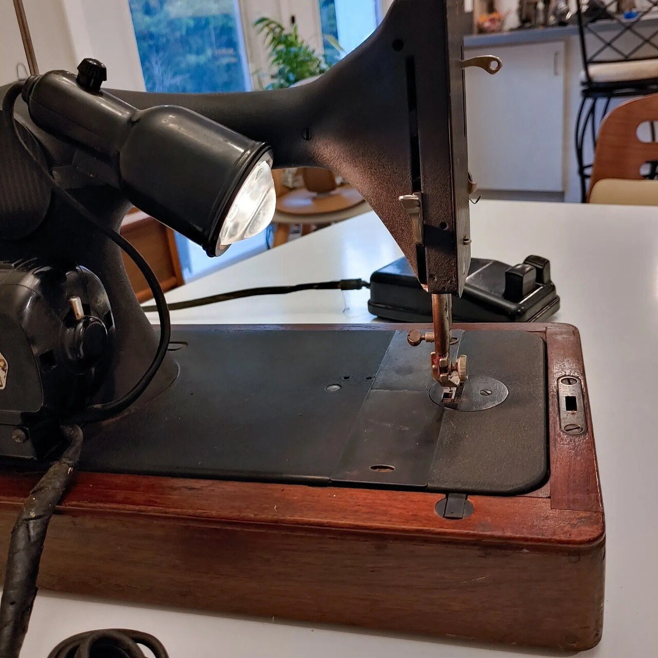 1950 Vintage Antique Old Singer Model 128 Black Sewing Machine - Etsy