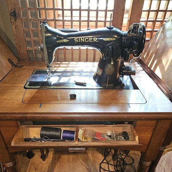 Singer Sewing Desk - Etsy