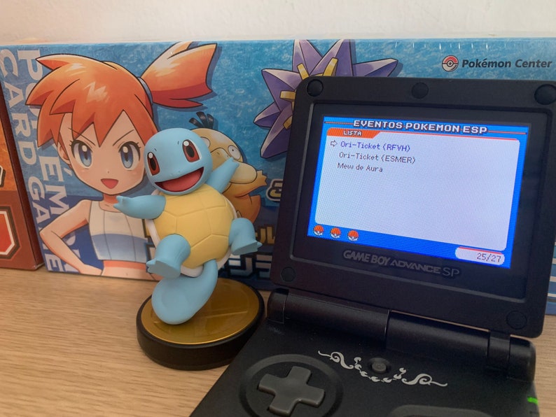 Pokemon Events GBA Distribution Cartridge Ruby, Sapphire, Emerald ...