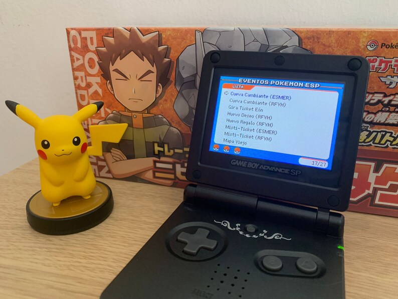 Pokemon Events GBA Distribution Cartridge Ruby, Sapphire, Emerald ...