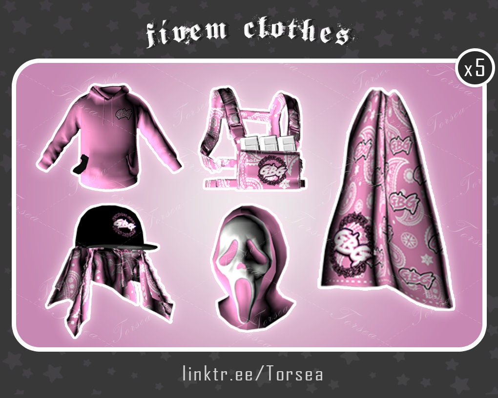 Cool Custom Fivem Clothes / GTA / MP Male & Female - Etsy UK