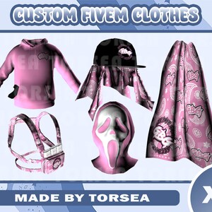 Cool Custom Fivem Clothes / GTA / MP Male & Female - Etsy