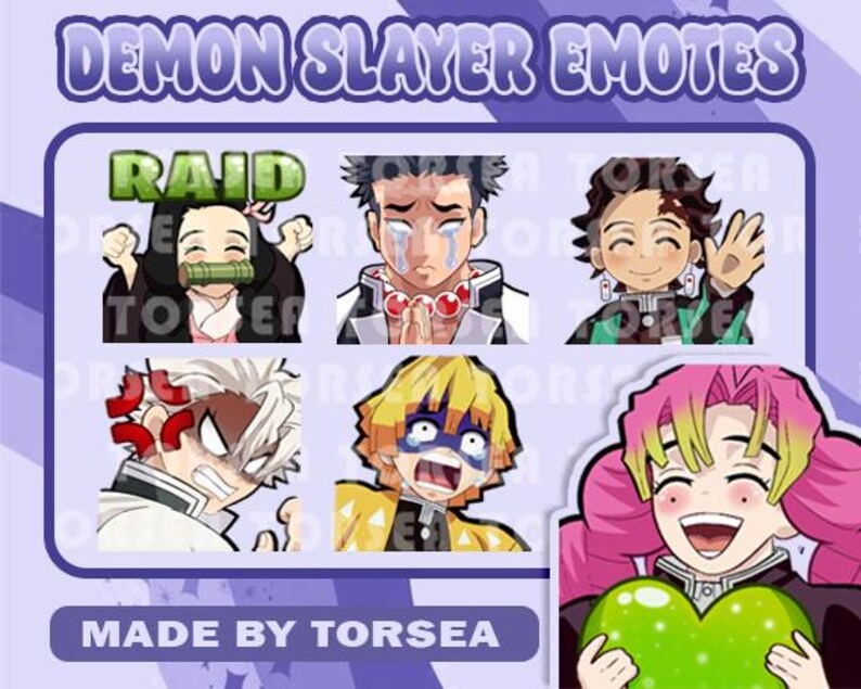 Cute Custom Emotes for Your Twitch / Discord / Kick / Youtube - Etsy