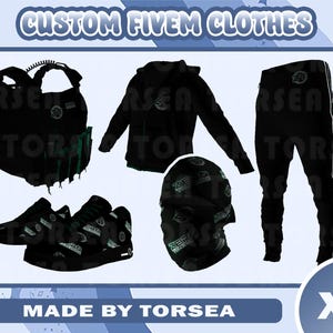Cool Custom Fivem Clothes / GTA / MP Male & Female - Etsy Australia