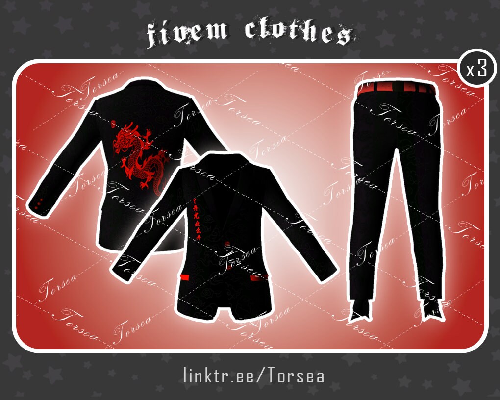 Cool Custom Fivem Clothes / GTA / MP Male & Female - Etsy UK