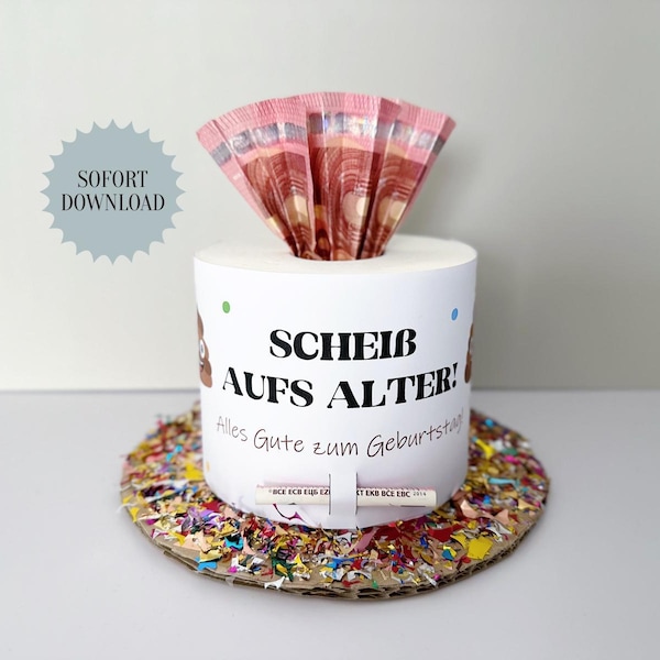 Pdf druckvorlage „scheiss aufs alter“ - Etsy.de