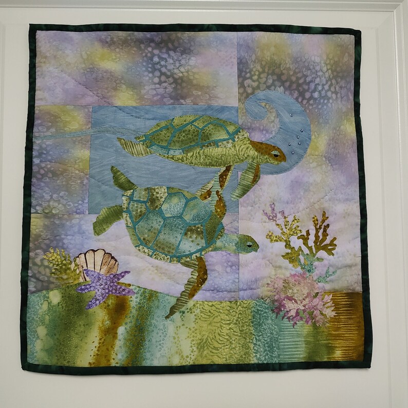 Mckenna Ryan Applique Quilt, the Nerdles, Quilted Wall Hanging, Art ...