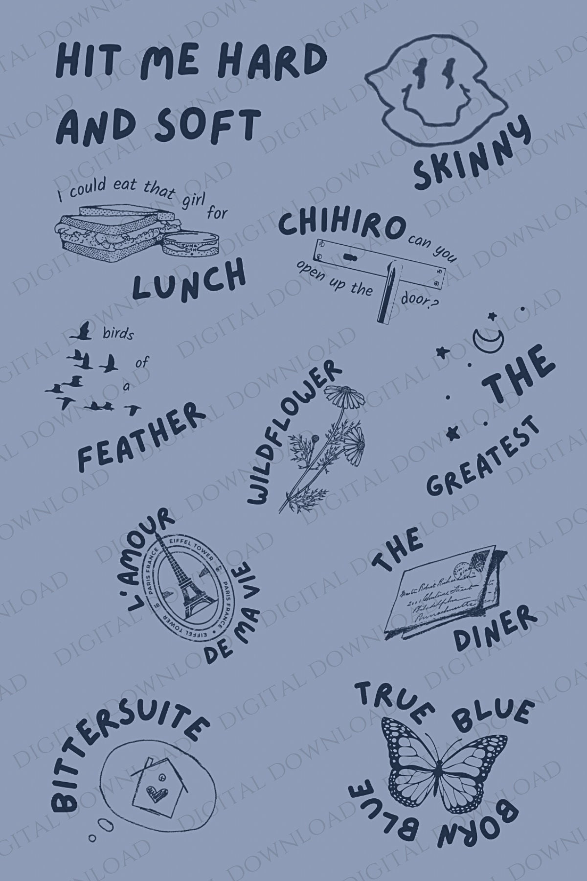 Billie Eilish ‘hit Me Hard and Soft’ Album Montage | 4X6 Digital ...