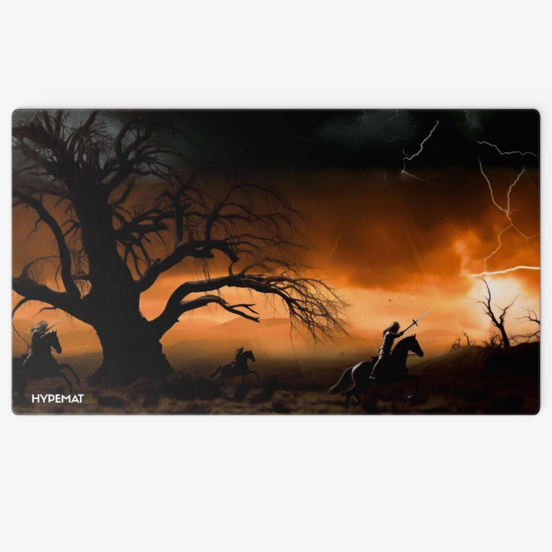 Magic: the Gathering - Knight Playmat + Zones 24" X 14" (610 X 355 Mm ...
