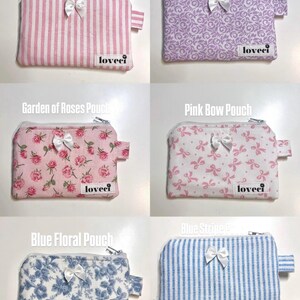 Coin Purse, Small Zipper Pouch, Fabric Coin Purse, Aesthetic Coin Pouch ...