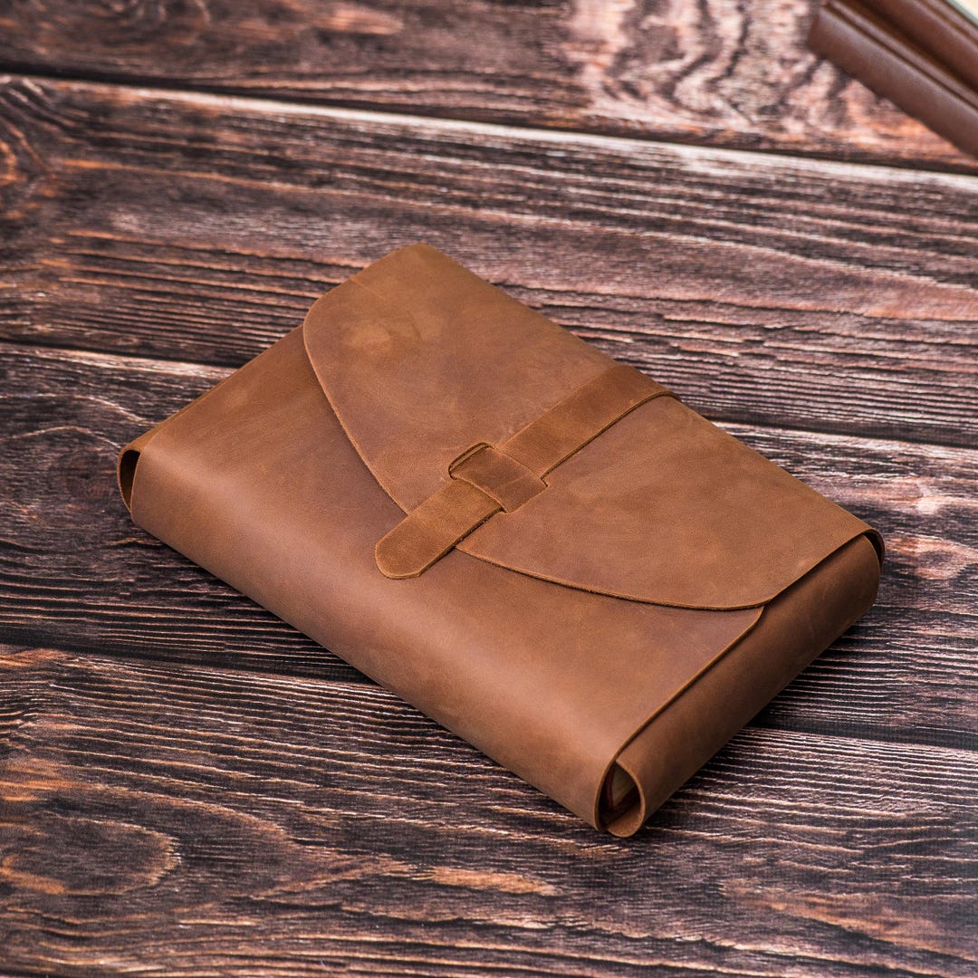 Custom Bible Cover, Large Bible Portfolio, Bible Cover for Men, Leather ...