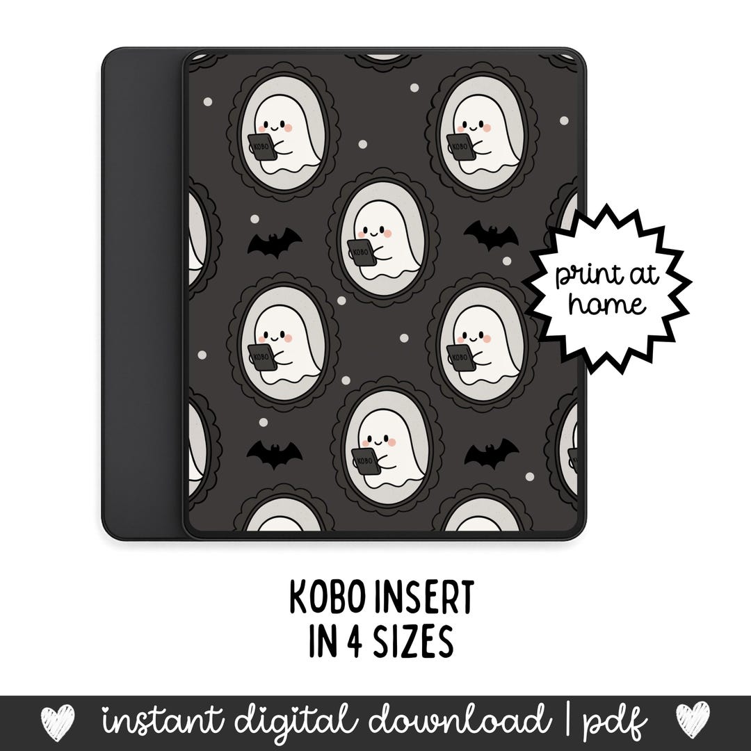 Ghost Kobo Insert | Digital PDF for Kobo Libra, Sage and Clara | Spooky ...