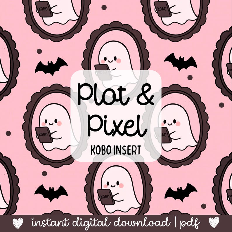 Ghost Kobo Insert | Digital PDF for Kobo Libra, Sage and Clara | Spooky ...