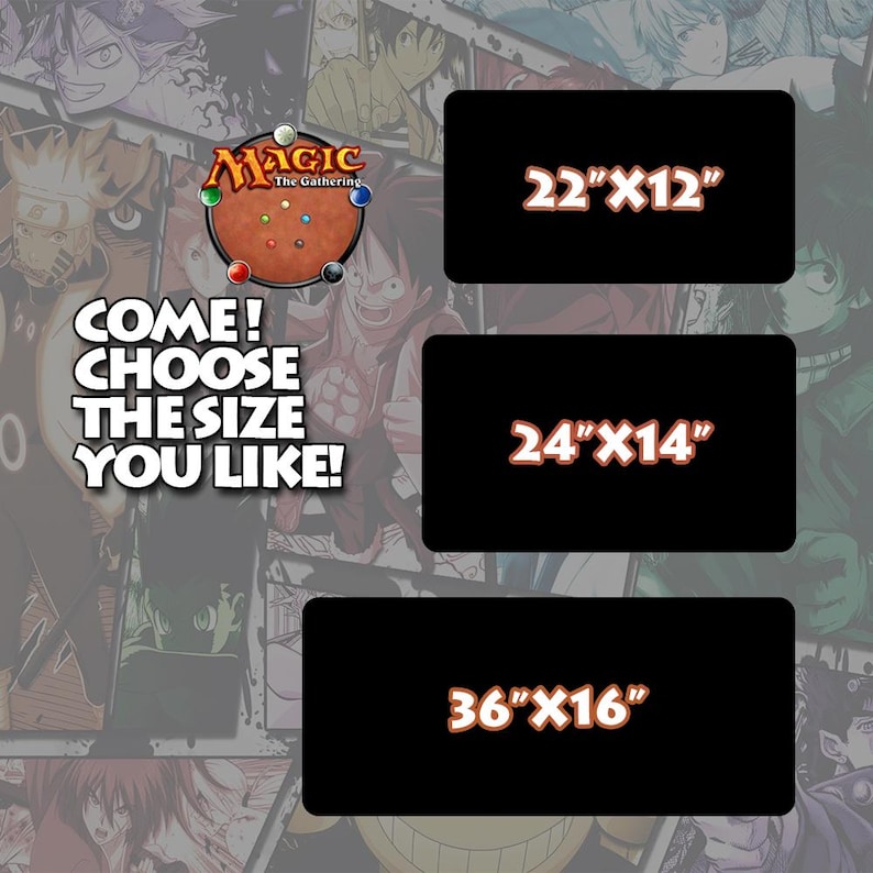 Anime Playmat: Demon Slayer Mouse Pad Personalized Mtg Play Mat ...