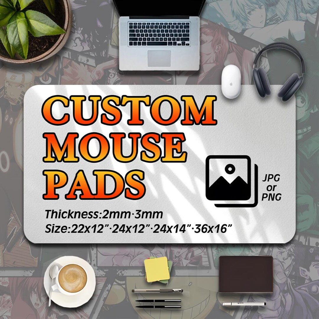 Custom Mousepads Create Your Mouse Pad Custom Desk Mat - Etsy