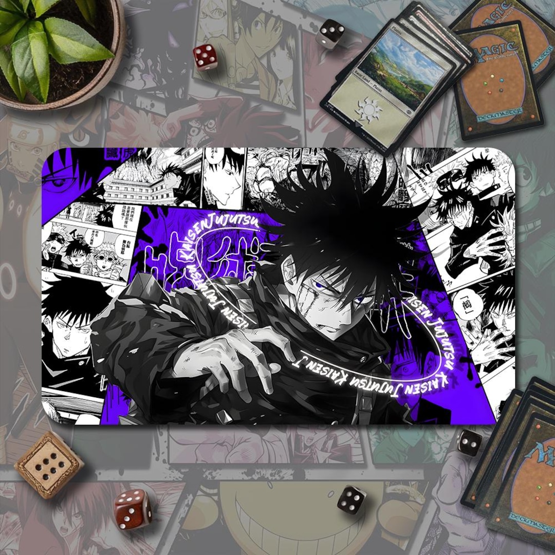 Anime Playmat: Jujutsu Kaisen Mouse Pad Personalized Mtg Play Mat ...