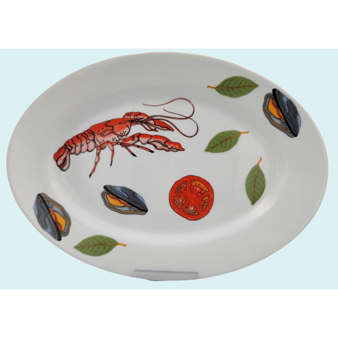 BIA Cordon Blue Majilly Designs Lobster Seafood Serving Platter 12 ...