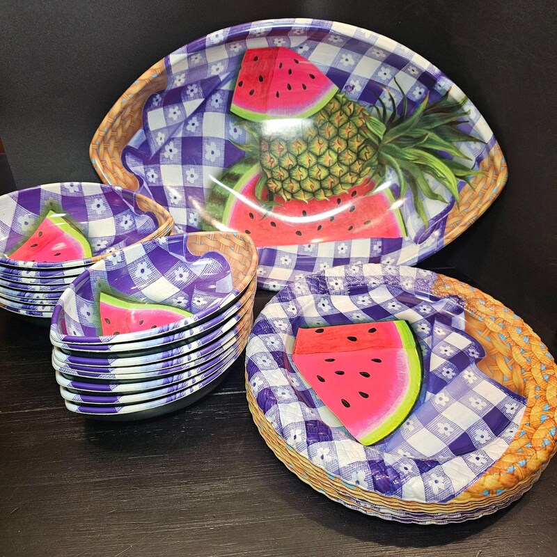 Plastic Dinnerware - Etsy