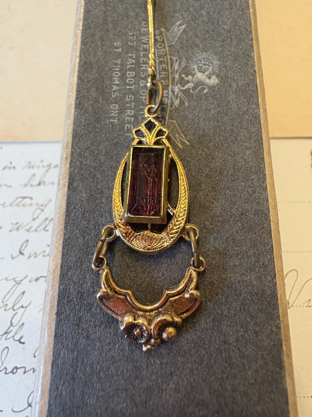 Lovely Edwardian Lavalier Necklace - Etsy