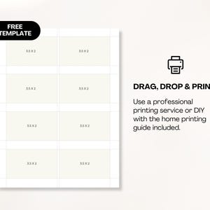 Instagram Business Cards, DIY Canva Digital Business Card, Beauty ...