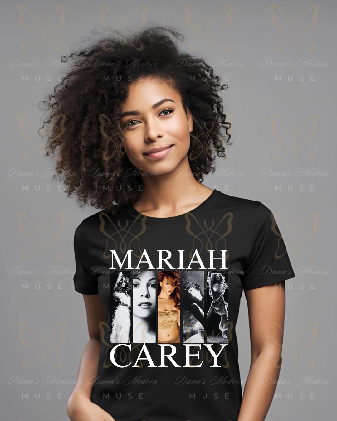 Mariah Carey Iconic Album Cover T-shirt | Lambily Fan Merch | 90s R&B ...
