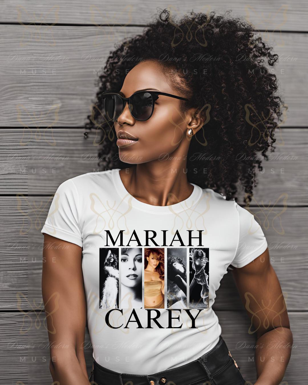 Mariah Carey Iconic Album Cover T-shirt | Lambily Fan Merch | 90s R&B ...