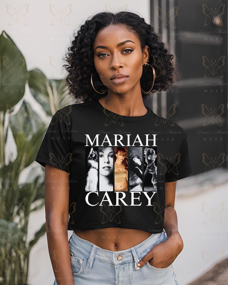 Mariah Carey Iconic Album Cover T-shirt | Lambily Fan Merch | 90s R&B ...