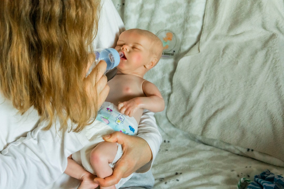 Reborn Baby Boy Doll / Full Body Vinyl Silicone Leo Model 45CM - Etsy