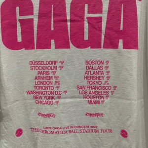 Lady Gaga Chromatica Ball Stadium Tour - Etsy