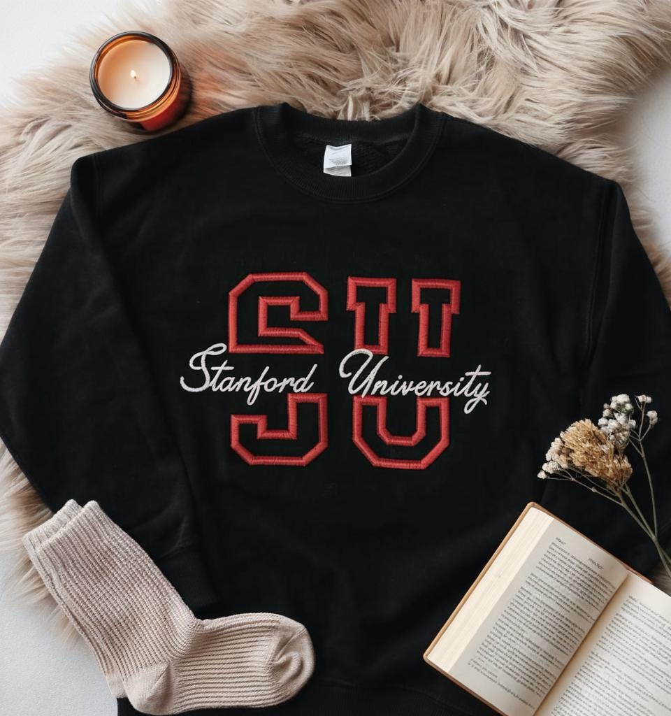Custom Embroidered University Sweatshirt: Personalized College Apparel ...