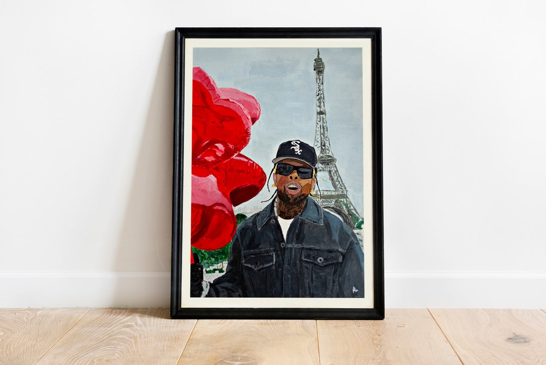 Westside Gunn - Flygod in Paris Print - Acrylic Painting/ Art Print ...