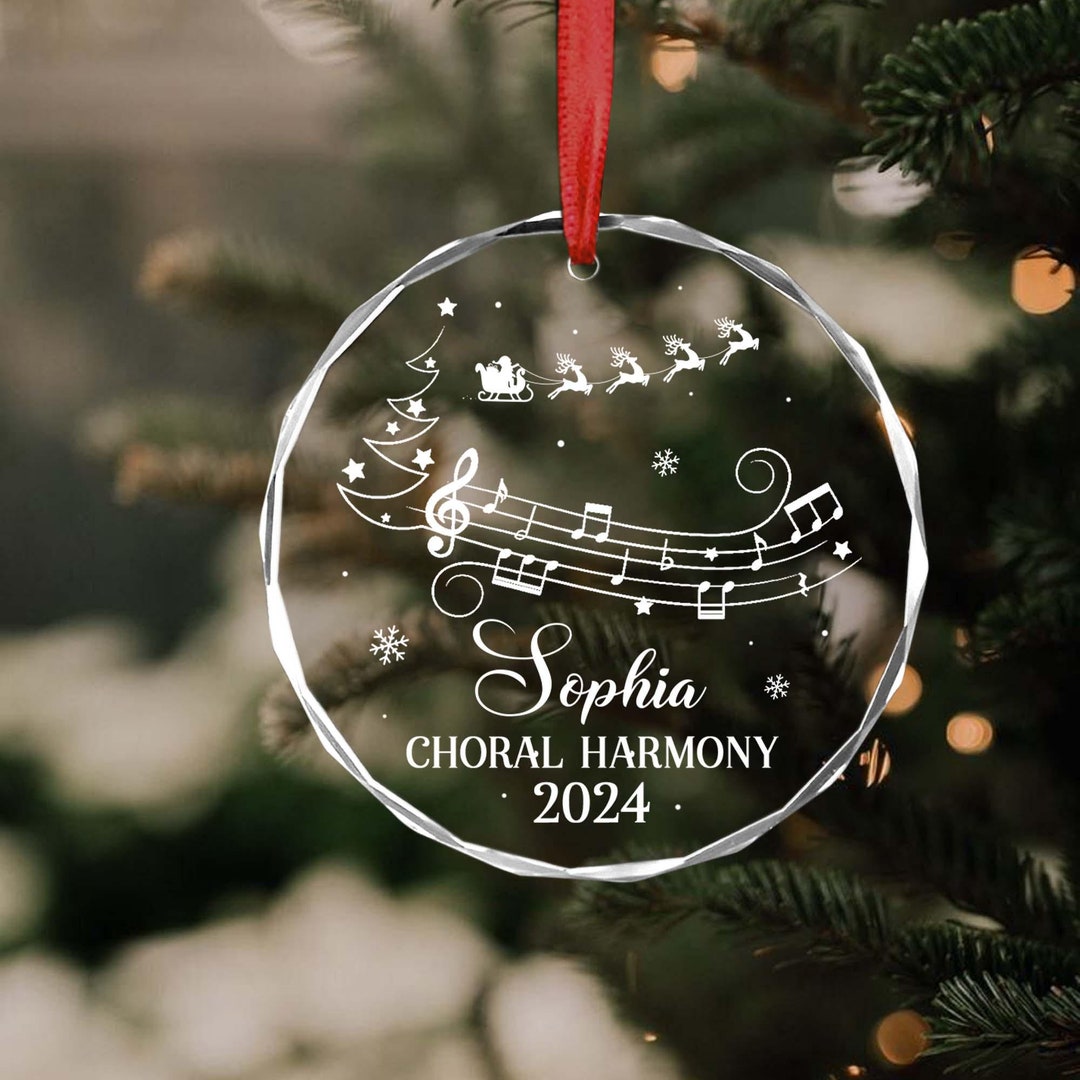 Show Choir Ornament, Musical Ornament, Music Ornament, Band Ornament ...