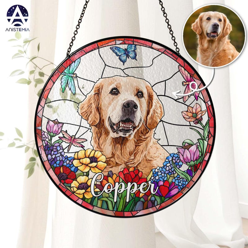 Custom Photo Sun Catcher - Etsy