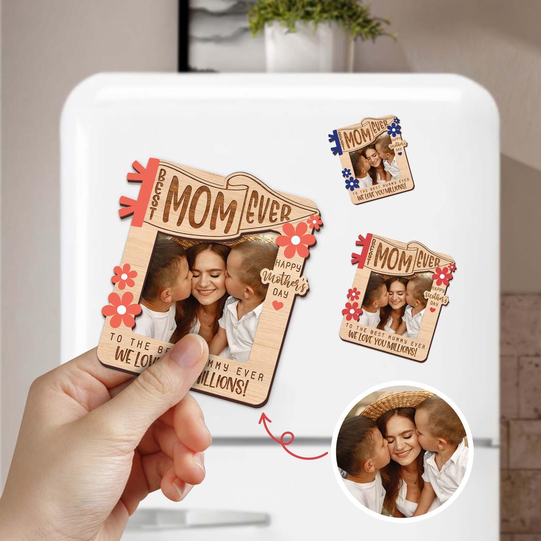 Mother's Day Fridge Photo Magnet, Fridge Photo Magnet, Fridge Magnet ...