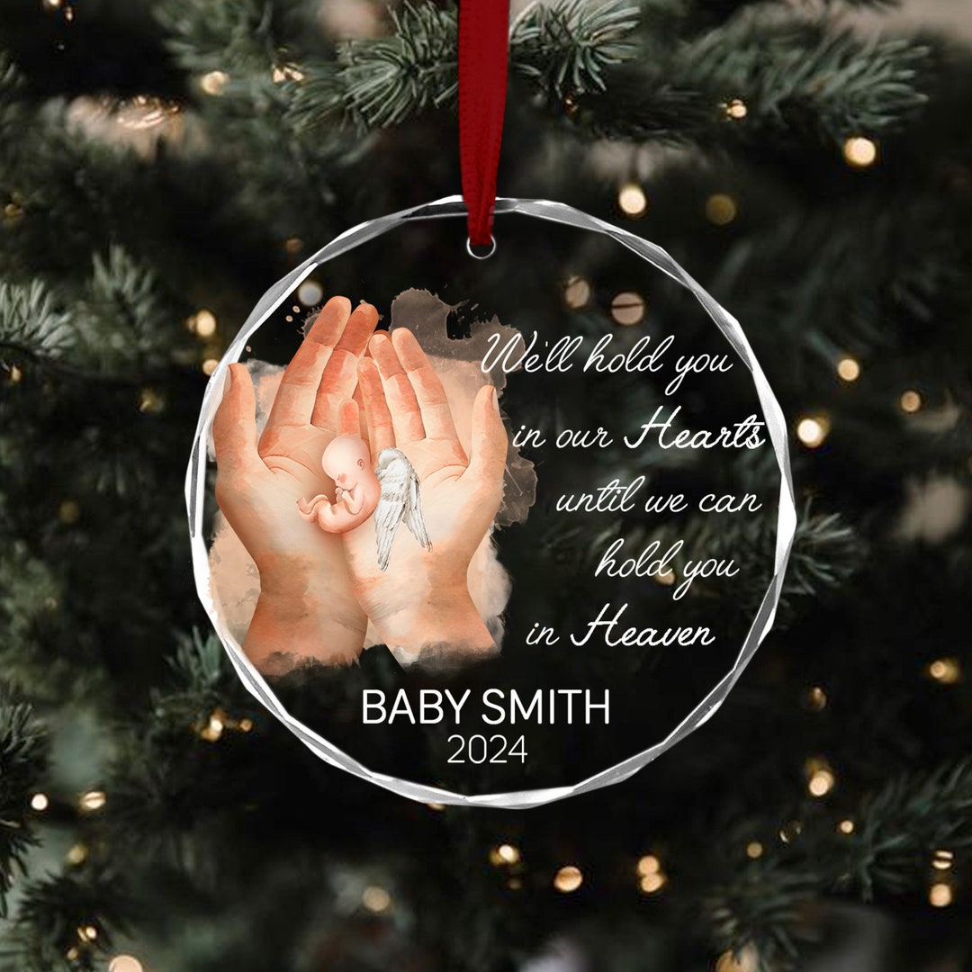 Personalized Miscarriage Ornament, Baby Memorial Ornament, Infant Loss ...