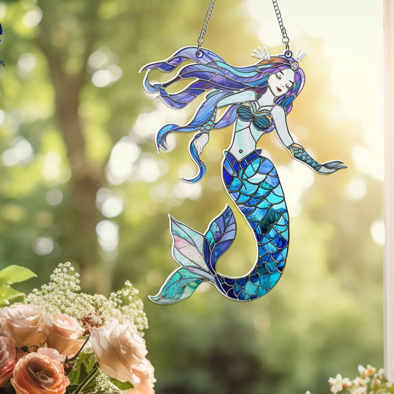 Mermaid Glass - Etsy