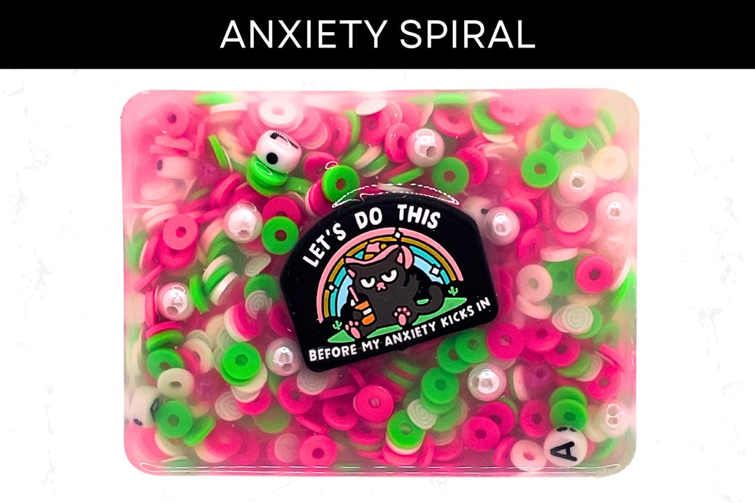 Picky Pad Unique Anxiety Spiral Picky Pad for Anxiety Relief Skin Pick ...