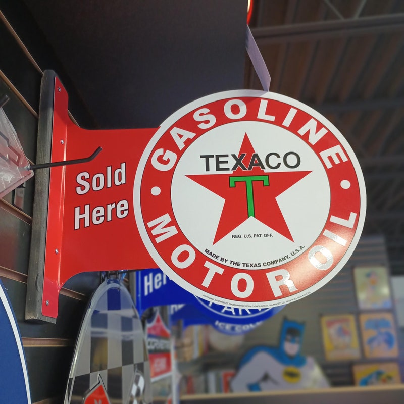 Vintage Texaco Sign - Etsy