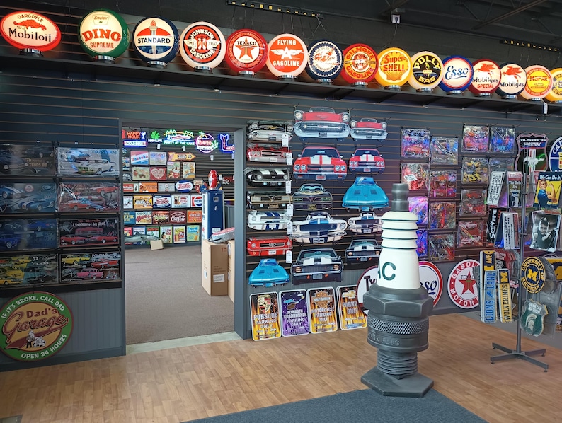 13.5" BA Gas Pump Globe WITH or WITHOUT Heavy Duty Light Base Vintage ...