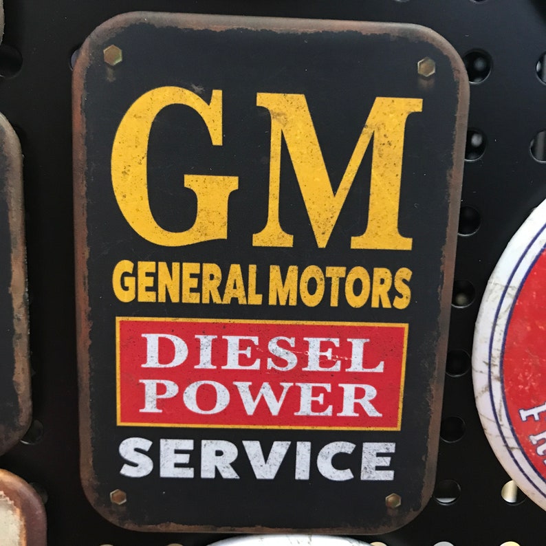 3 Gas Station Magnets Texaco Sinclair Mobil Garage Fridge Magnets Auto ...