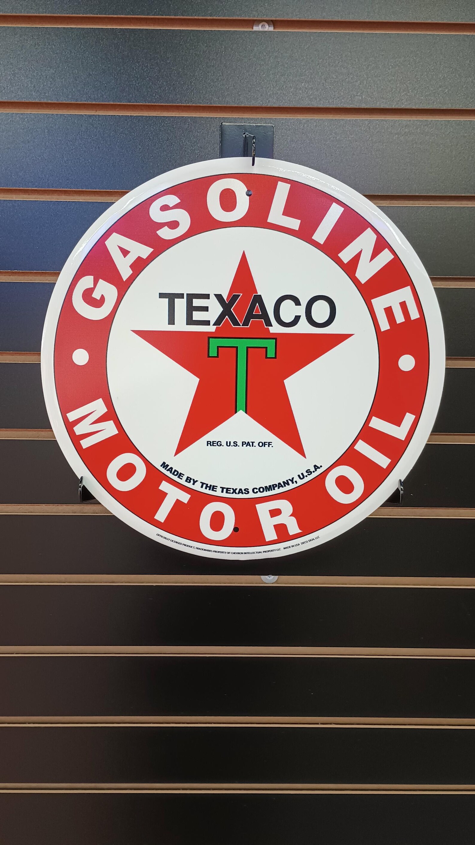 Esso Gas Tin Sign 12" Gas Station Theme Wall Decor Garage Decor for Men ...
