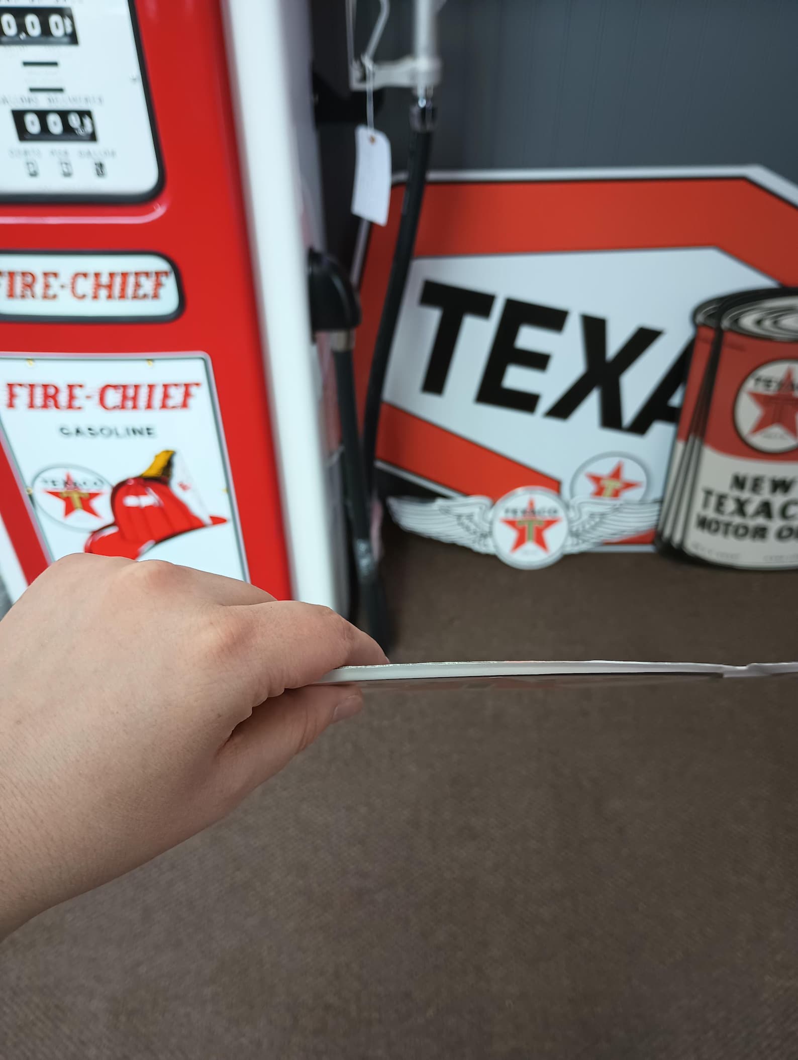 Texaco Flange Sign Texaco Gas Station Signs Garage Decor Men Man Cave ...