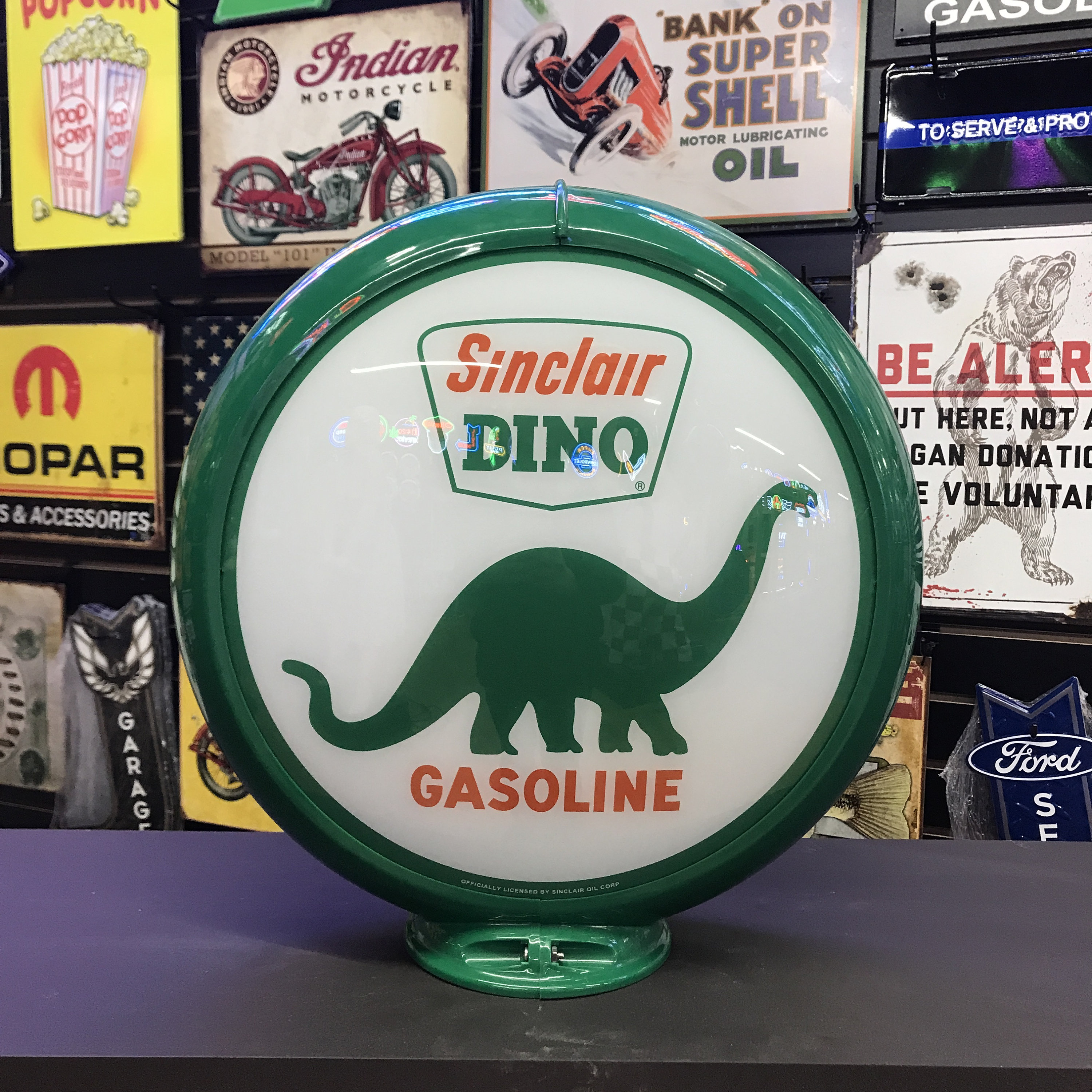 13.5 Sinclair Farm Products Gas Pump Globe WITH or WITHOUT Heavy Duty ...