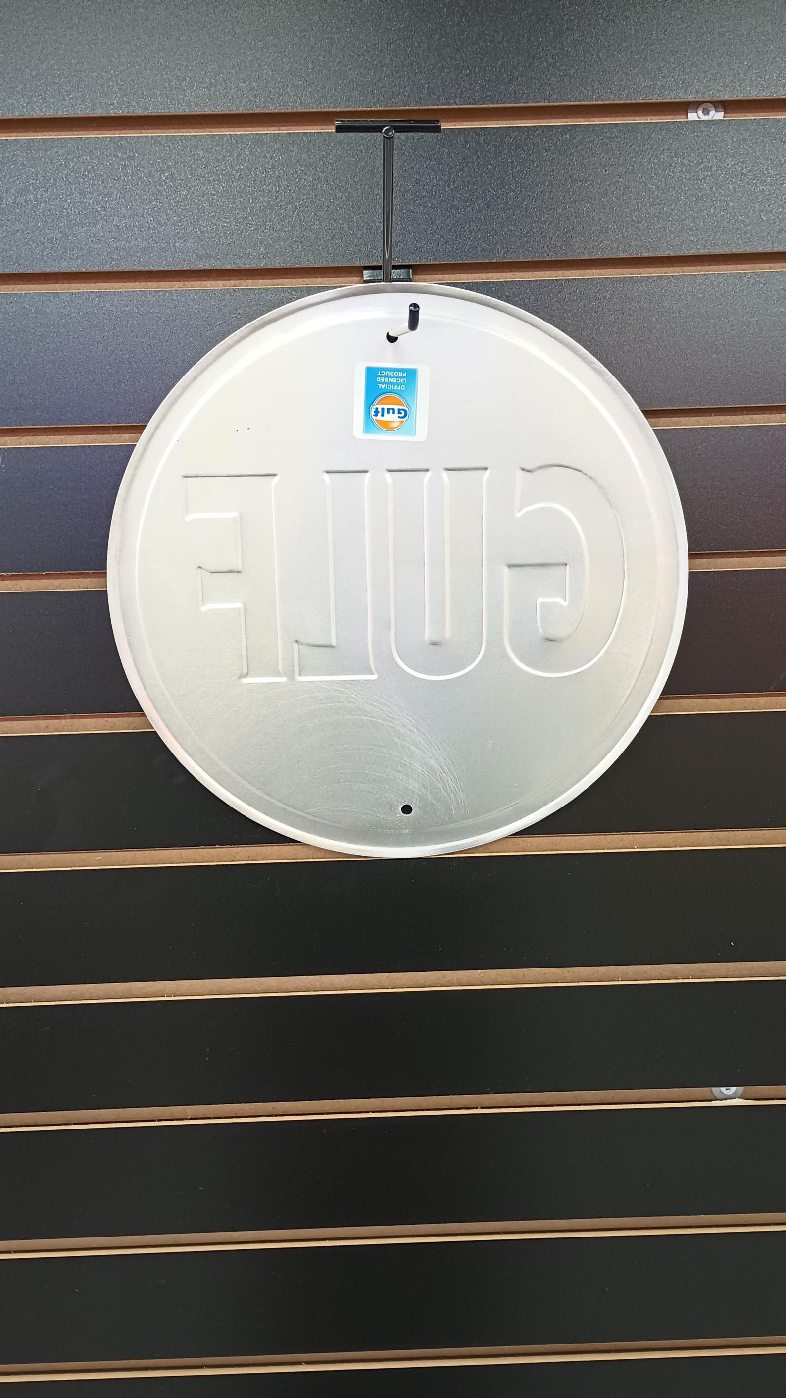 Gulf Gas Tin Sign 12" Old Gulf Gas Signs Garage Decor for Men ...