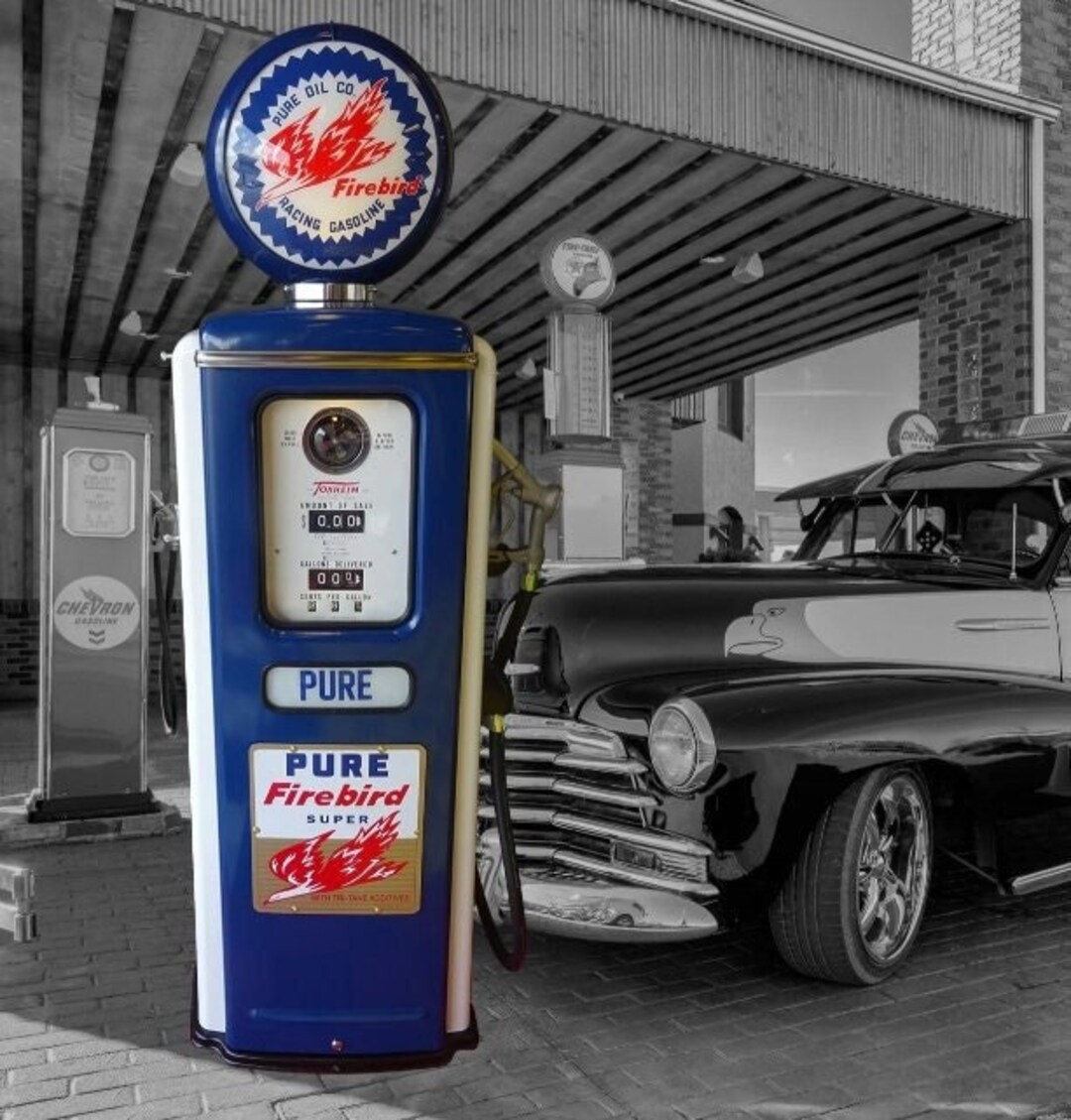 CUSTOM BUILT to ORDER Tokheim 39 Gas Pump Pure Firebird Gas Pumps ...